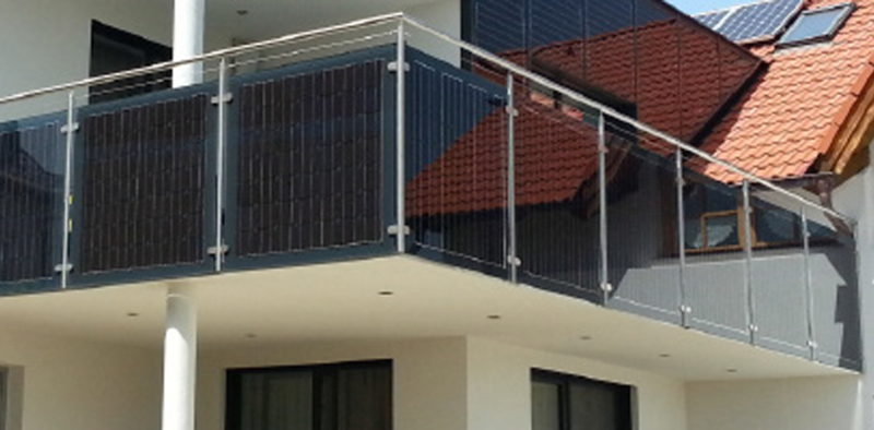 PV-Module für Solar Balkongeländer - ertex solar