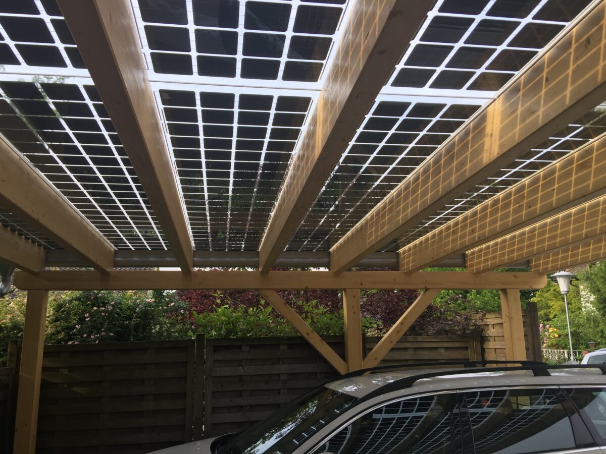 Carport Familie B. - ertex solar