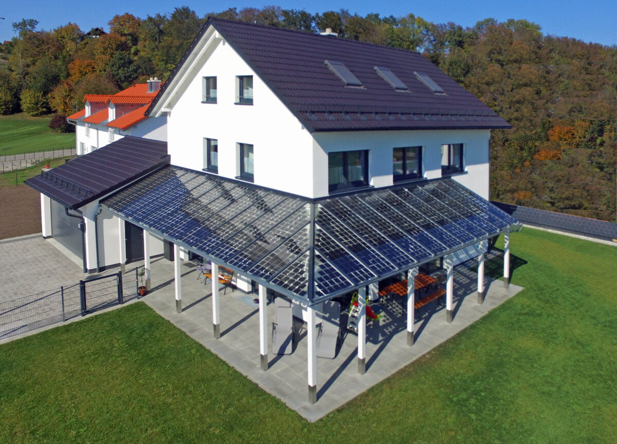 Terrasse Familie K. - ertex solar
