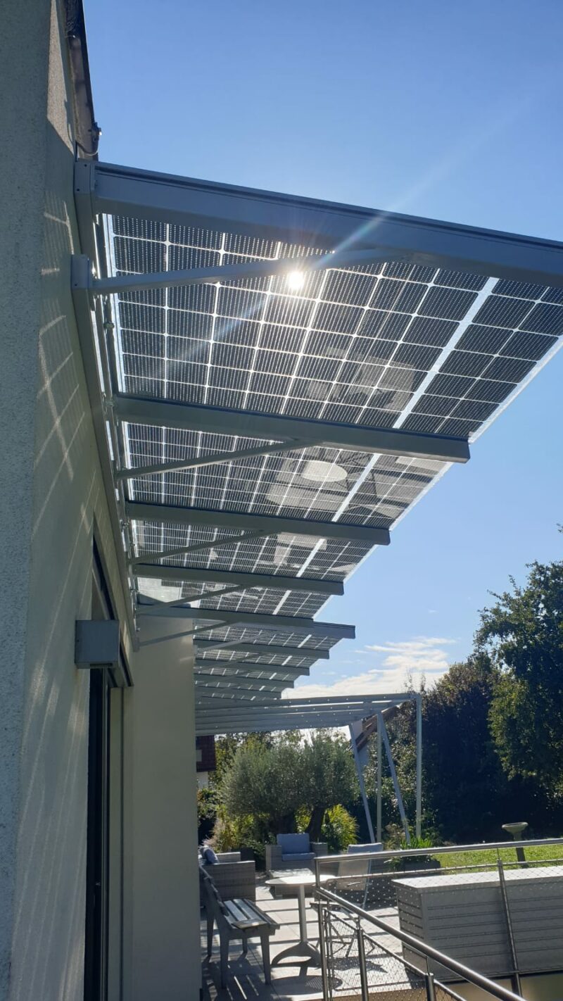 Terrasse Familie I. - ertex solar